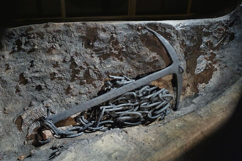 Viking Age anchor recreated at the Viking Ship Museum
